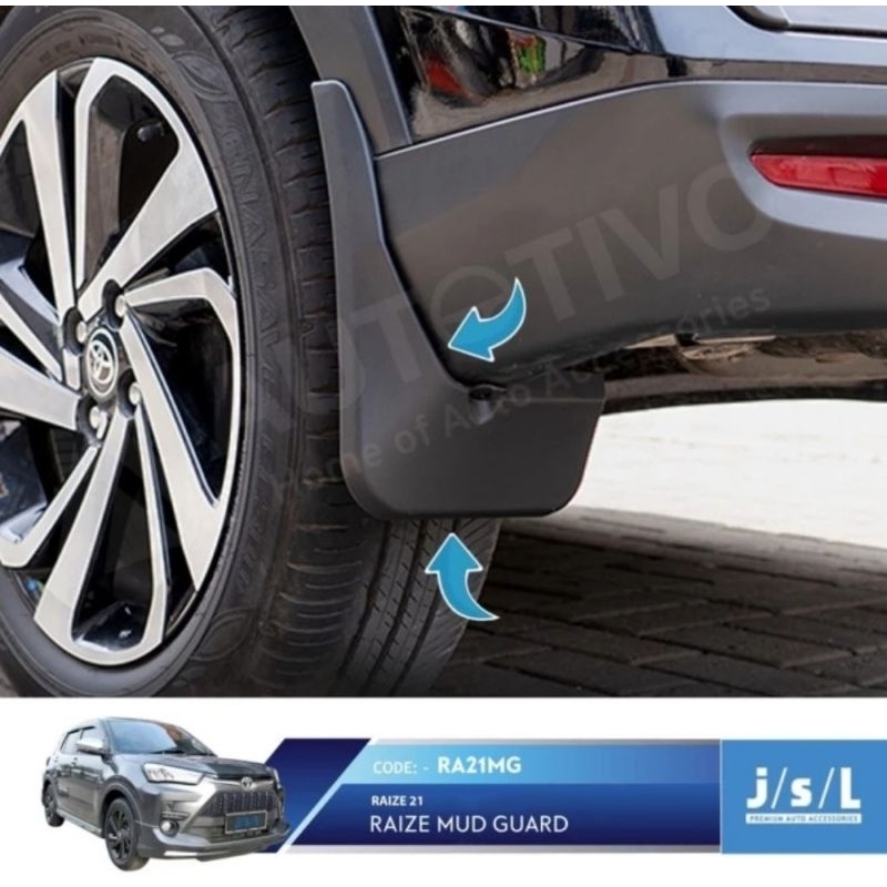 Jual JSL MUDGUARD / MUD GUARD KARPET LUMPUR RAIZE / ROCKY NON GR ...