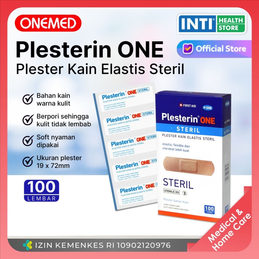 Jual Onemed | Plesterin One Steril Box Isi 100 Lembar Bahan Premium ...