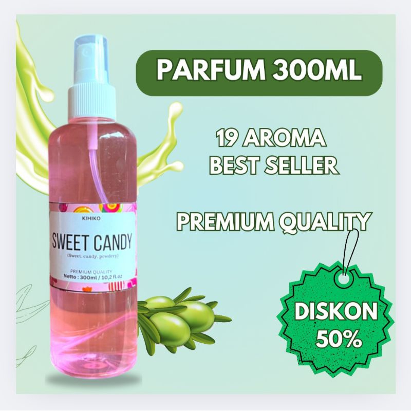 Jual [Y] Parfum Jumbo 300ml by Kihiko Aroma Pria Wanita Unisex Lengkap ...