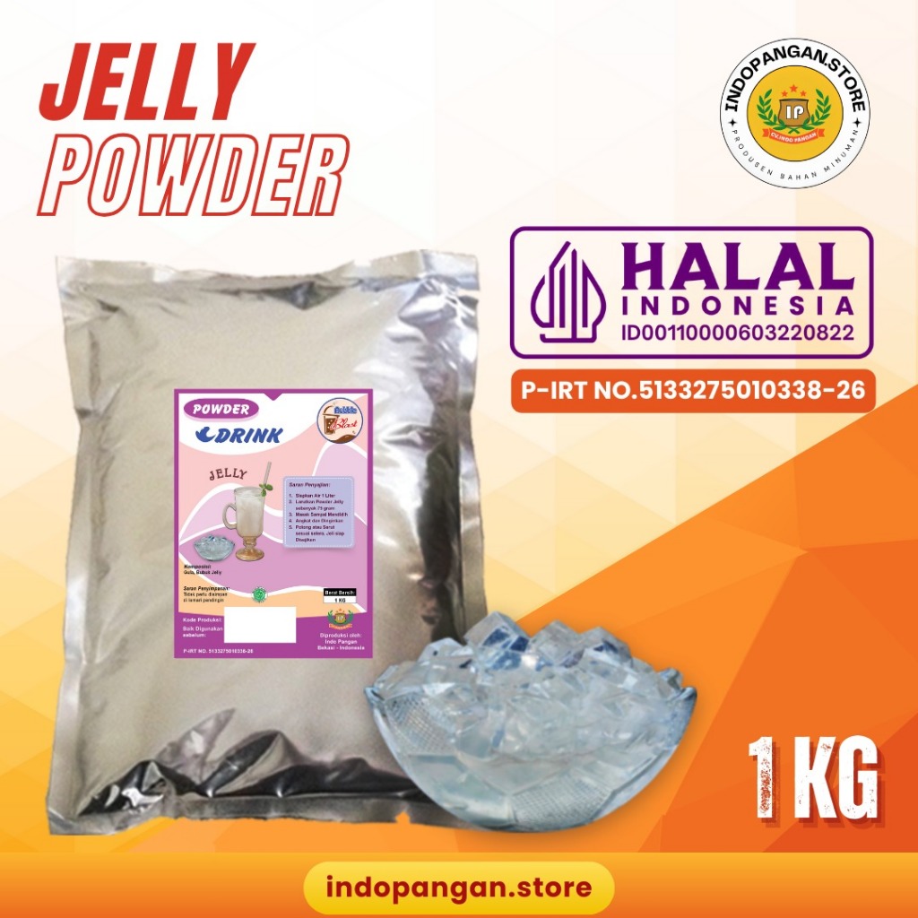 Jual JELLY Powder 1 Kg / JELLY Topping 1 Kg / Jelly Konyaku 1 Kg | Shopee Indonesia