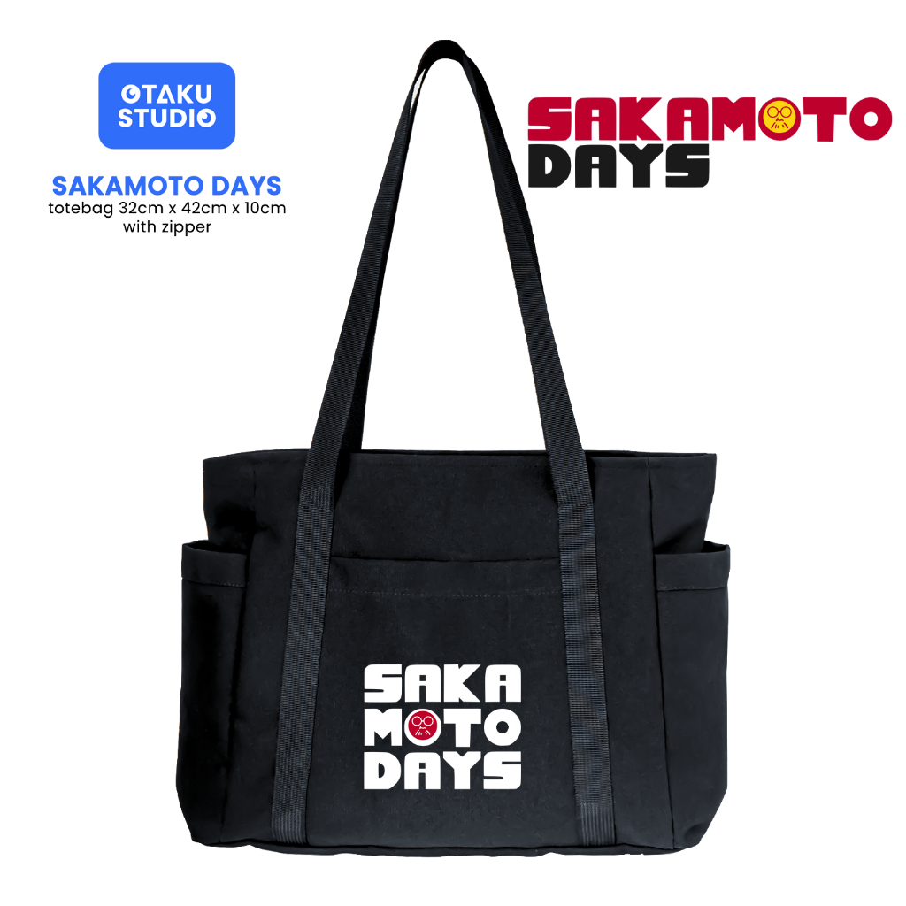 Jual Otaku Studio - Sakamoto Days Tas Totebag Anime Kanvas Landscape ...