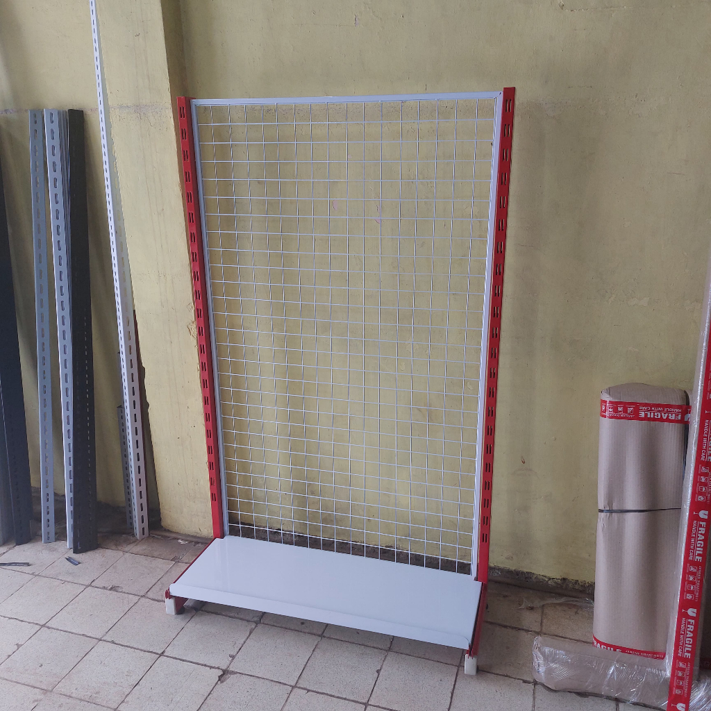 Jual Rak Gondola Single Aksesoris 1 Susun 90 x 35 x 170cm | Shopee ...