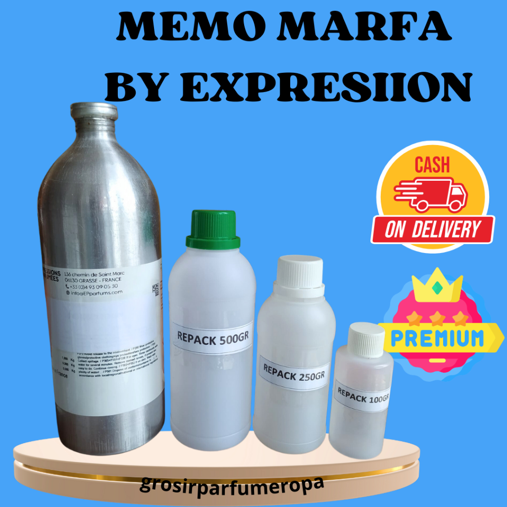 Jual Bibit Parfum MEMO MARFA 500GR REPACK BY EXPRESSION | Shopee Indonesia