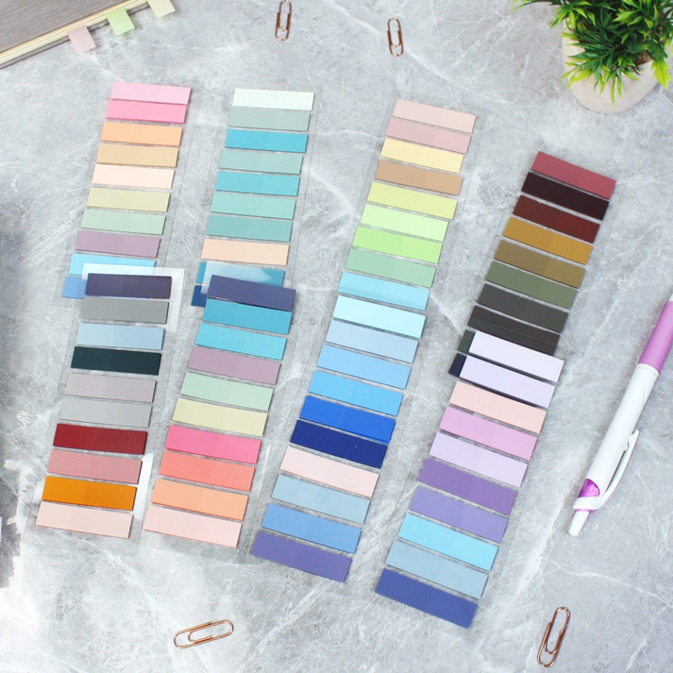 Jual PANMOMO 10 Colorful Index Page Markers - Penanda Halaman Kertas ...