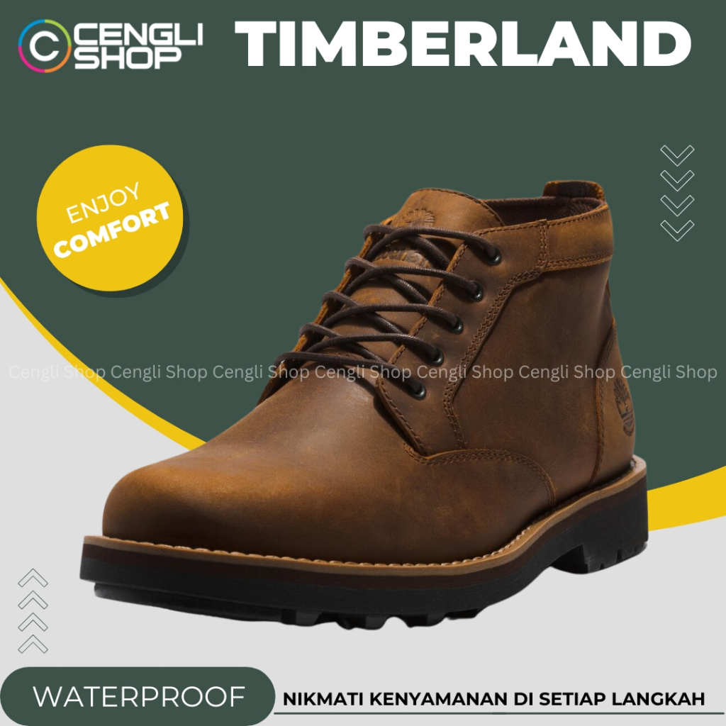 Jual TM96 SEPATU BOOT TIMBERLAND PRIA ORIGINAL/TIMBERLAND BOOTS KULIT ...
