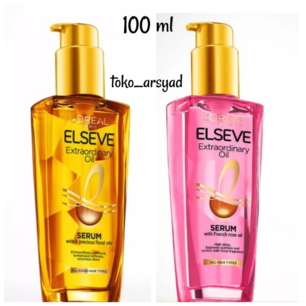 Jual Loreal Paris Elseve Extraordinary Oil Gold atau Oil Pink Hair ...
