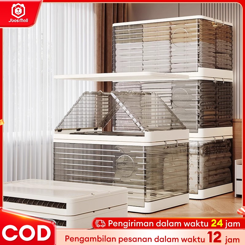 Jual Lipat Storage Box Kotak Penyimpanan Serbaguna Organizer Kotak ...