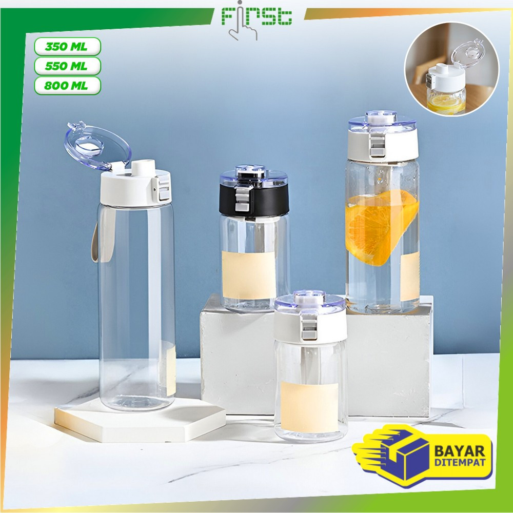 Jual FH-C1247 Botol Minum Transparan 350ML 550ML BPA FREE / Tumbler ...