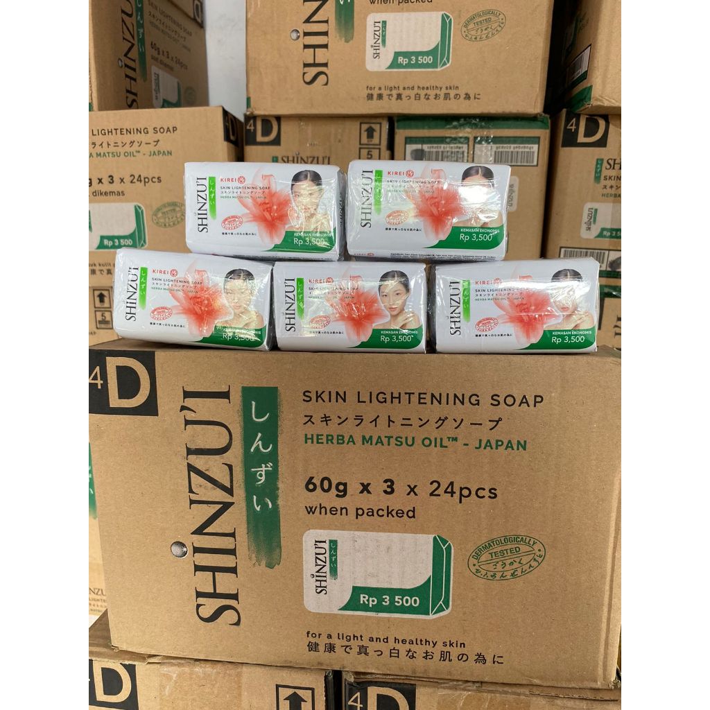 Jual (1 KARTON) Sabun Shinzui Batang 60gr Kemasan Terbaru / Sabun ...