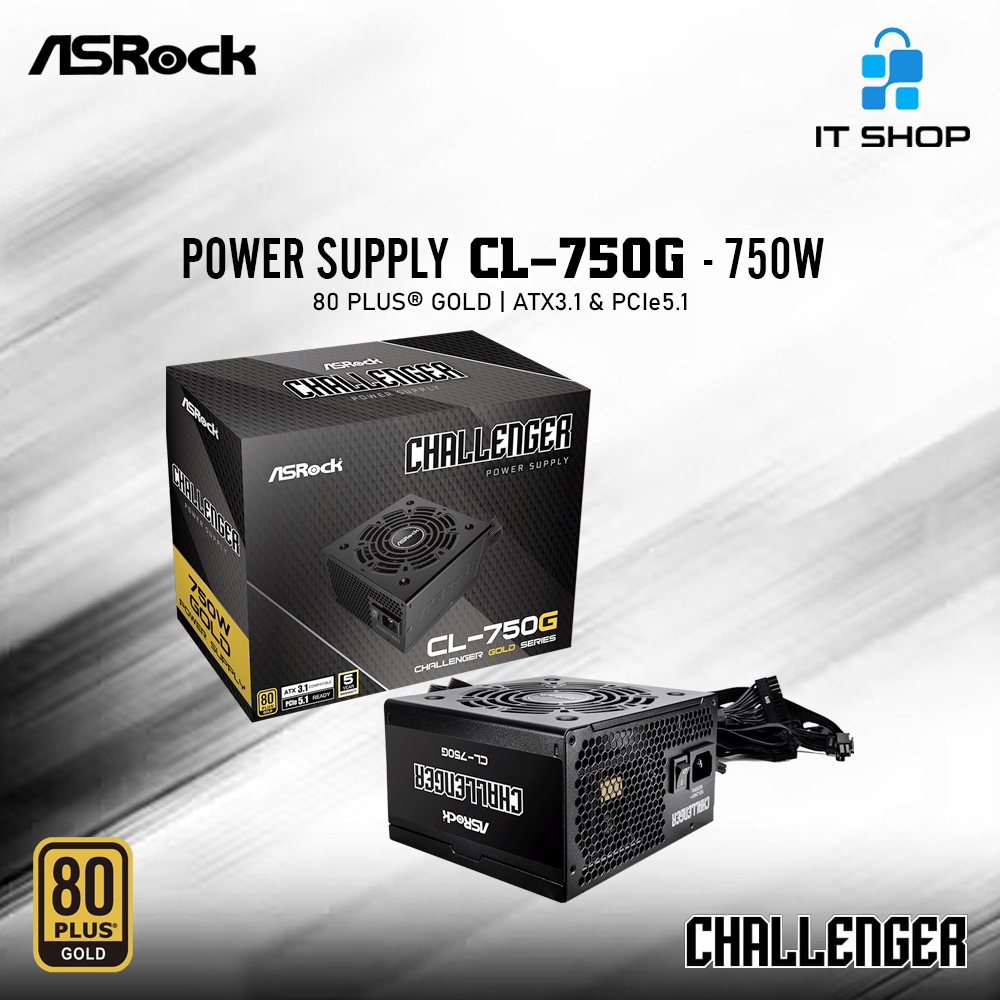 Jual Asrock Power Supply CL-750G 750W Gold by EMD | Shopee Indonesia