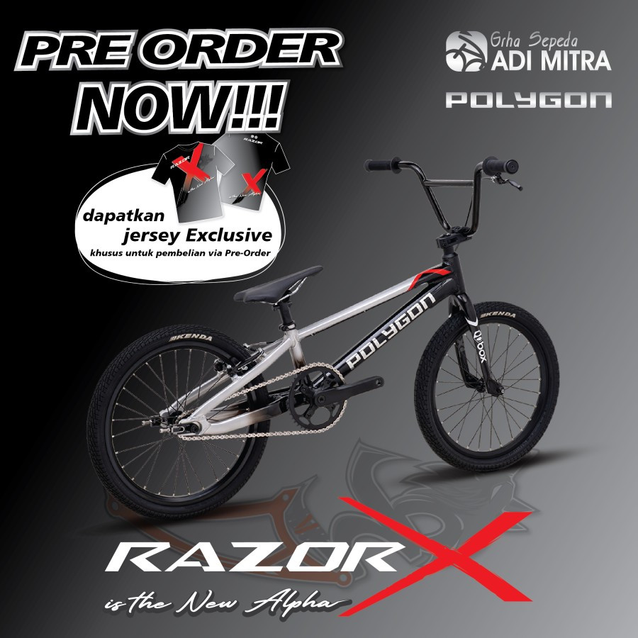 Jual [PRE ORDER] Polygon Razor X Pro Limited Edition Sepeda BMX Race ...