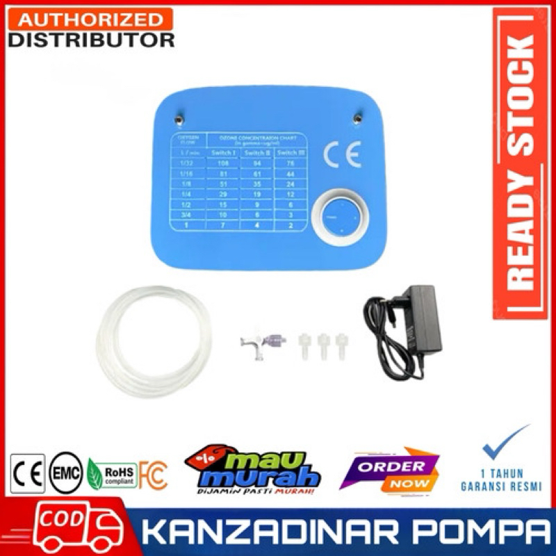 Jual Double Quartz Glass Electrode Medical Ozone Therapy with Ozone ...