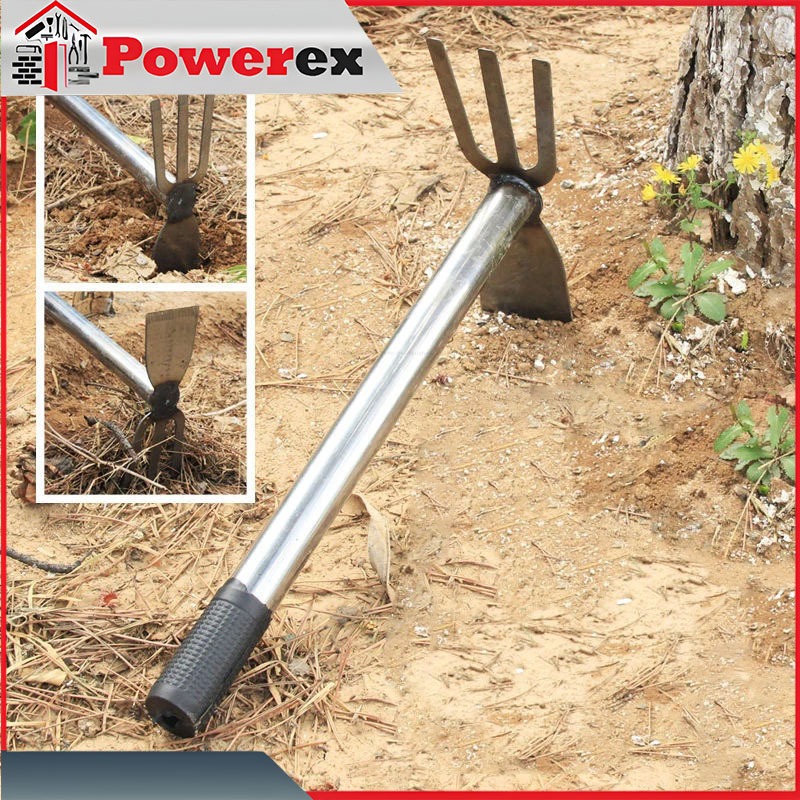 Jual cangkul garuk 2in1 gagang besi pacul garuk gagang besi garuk tanah ...