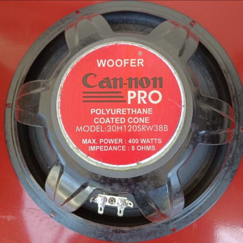 Jual SPEAKER CANNON PRO 12 INCH WOOFER SPIKER 400 WAT | Shopee Indonesia