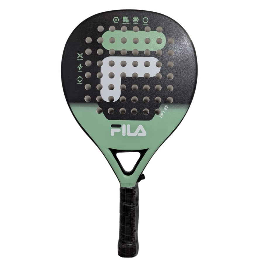 Jual Padel Racket FILA FP1.22 Raket Padel Carbon Fibreglass Paddle ...