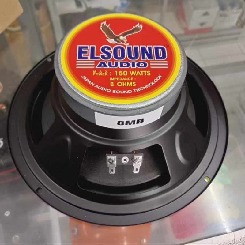 Jual SPIKER ELSOUND 8 INCH MAGNET BESAR 150 WAT SPEAKER JAPAN AUDIO ...