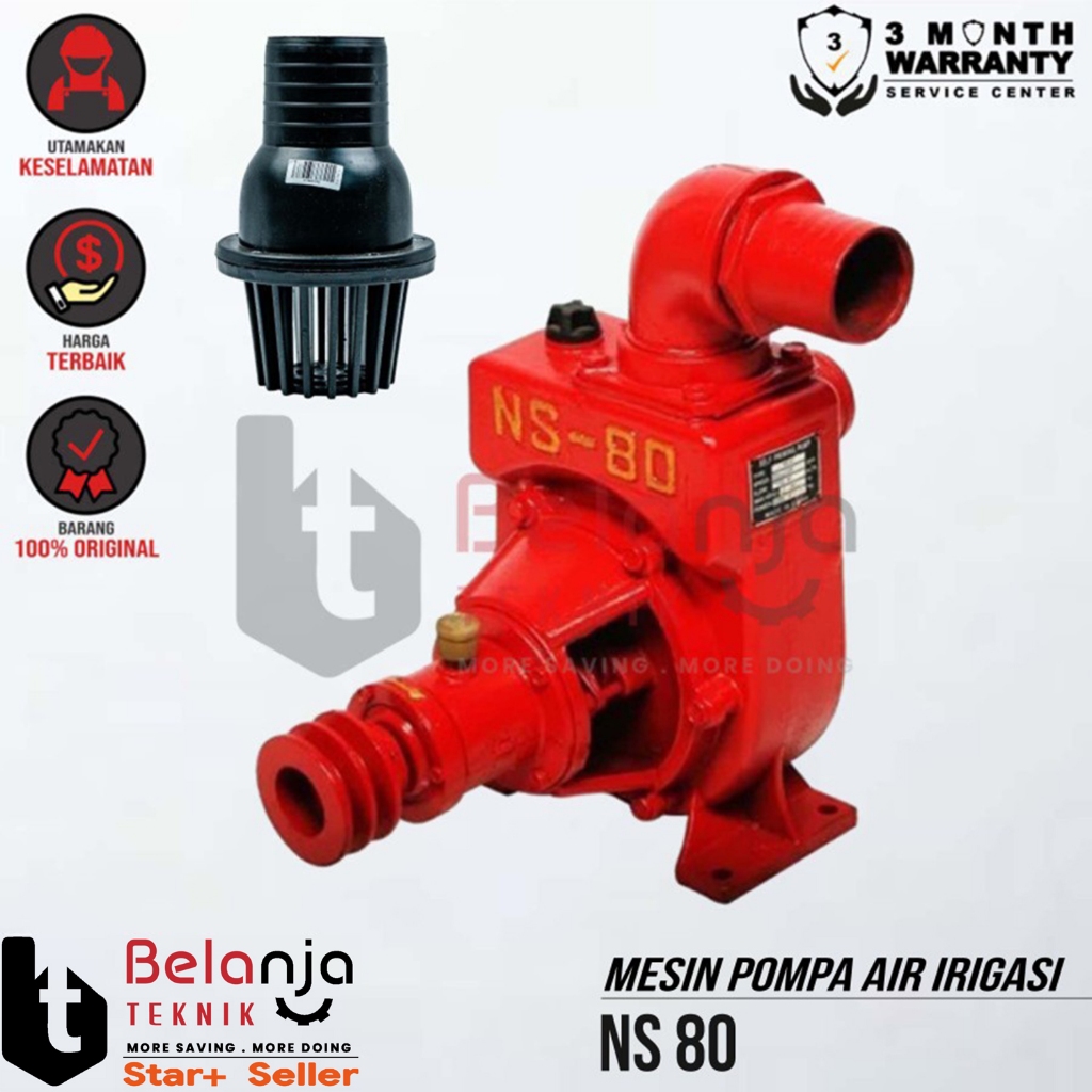 Jual Mesin Pompa Air Irigasi - Water Pump NS 80 - 3 Inchi | Shopee ...