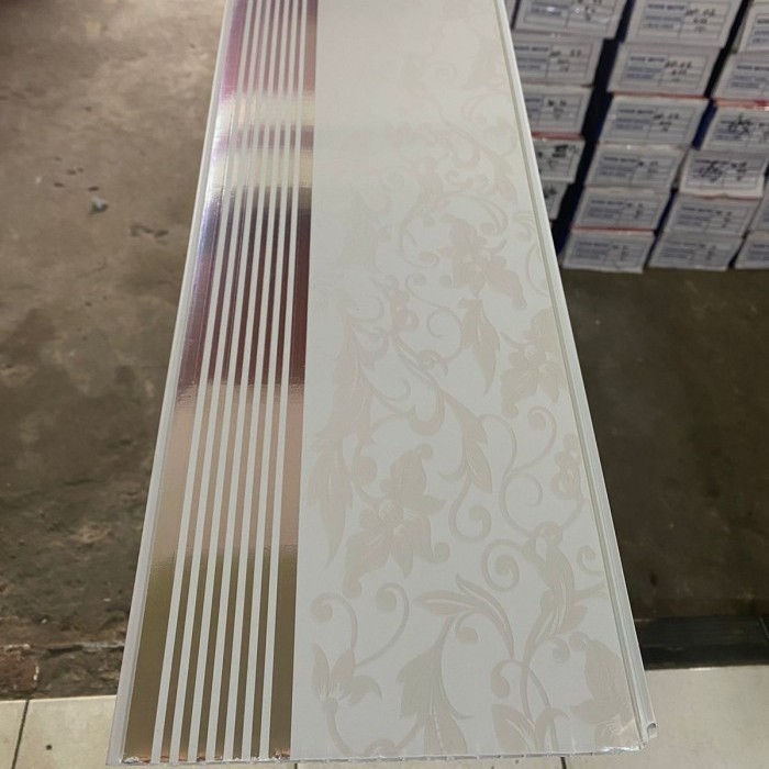 Jual Plafon PVC DP 28 motif bunga | Shopee Indonesia