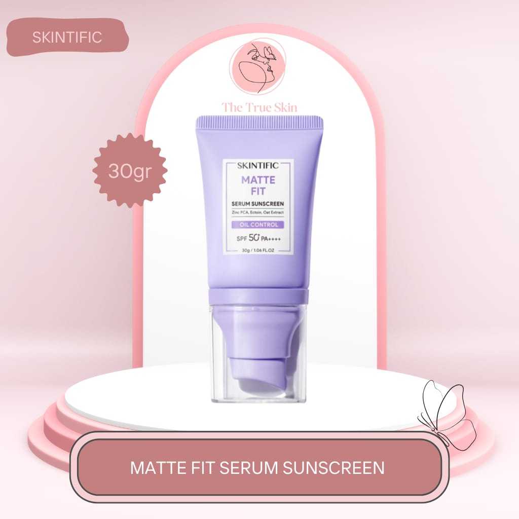 Jual SKINTIFIC - Matte Fit Serum Sunscreen SPF50+ PA++++ 30gr | Shopee ...