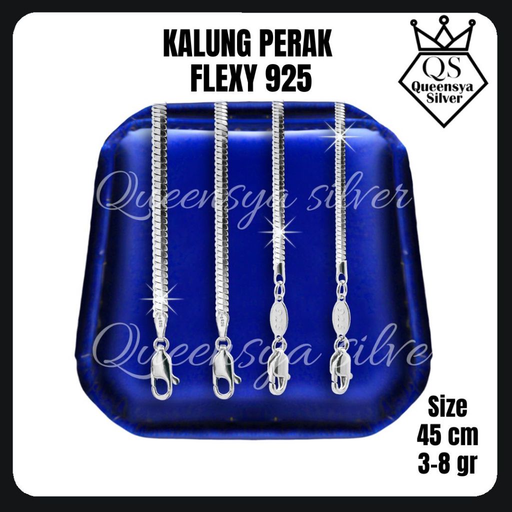 Jual Kalung Perak - Kalung Perak Asli - Kalung Perak Pria - FLEXY ...