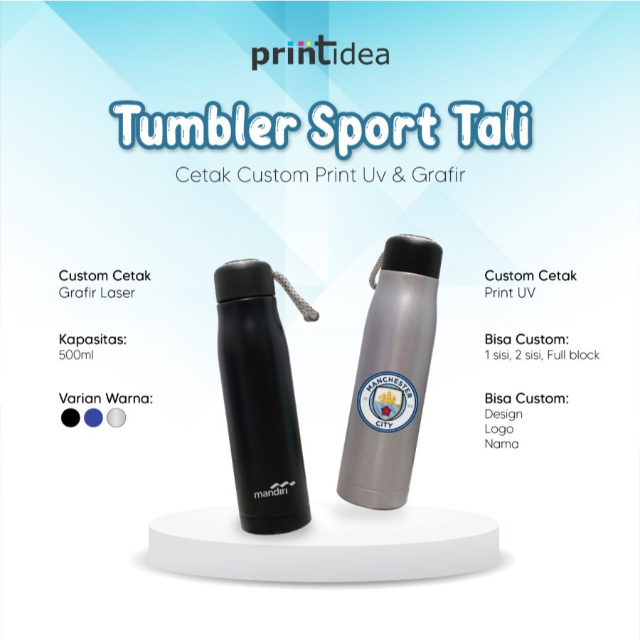 Jual Tumbler Sport Tali Custom Cetak Tumbler Olahraga Tumbler Running ...