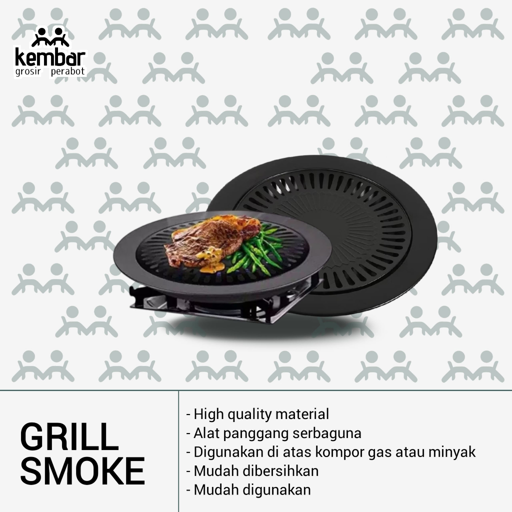 Jual ( READY STOK ) ULTRA GRILL SMOKE ALAT PANGGANG KOREA smokeless ...