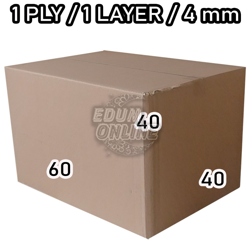 Jual Kardus Karton Box Besar 60x40x40 CM Dus Packing Packaging Pindahan ...