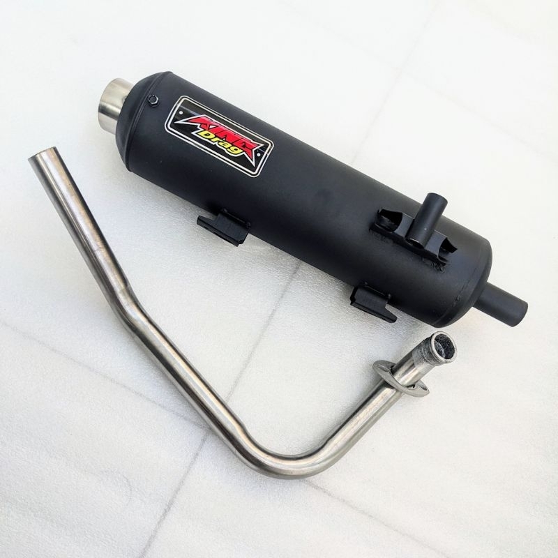 Jual silent killer power pipe Exhaust pipe king drag for Mio sporty/125 ...