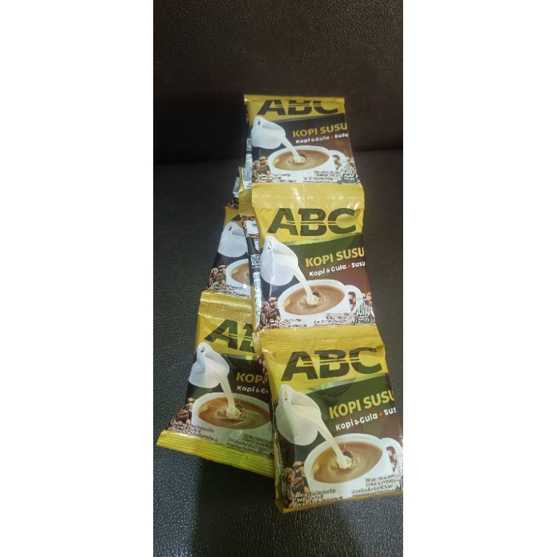 Jual Kopi ABC Susu 1 renceng isi 10 sachet | Shopee Indonesia