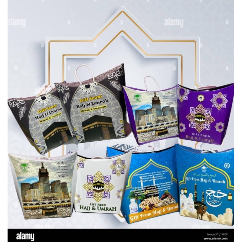 Jual Dus Oleh Oleh Haji Dan Umrah isi 50 pcs , Sovenir Oleh Oleh Haji ...