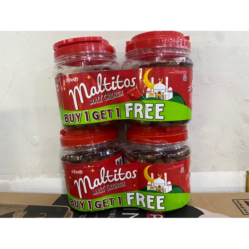Jual Delfi Maltitos Malt Crunch Buy 1 Get Free (FRESH NO RIJECK ...