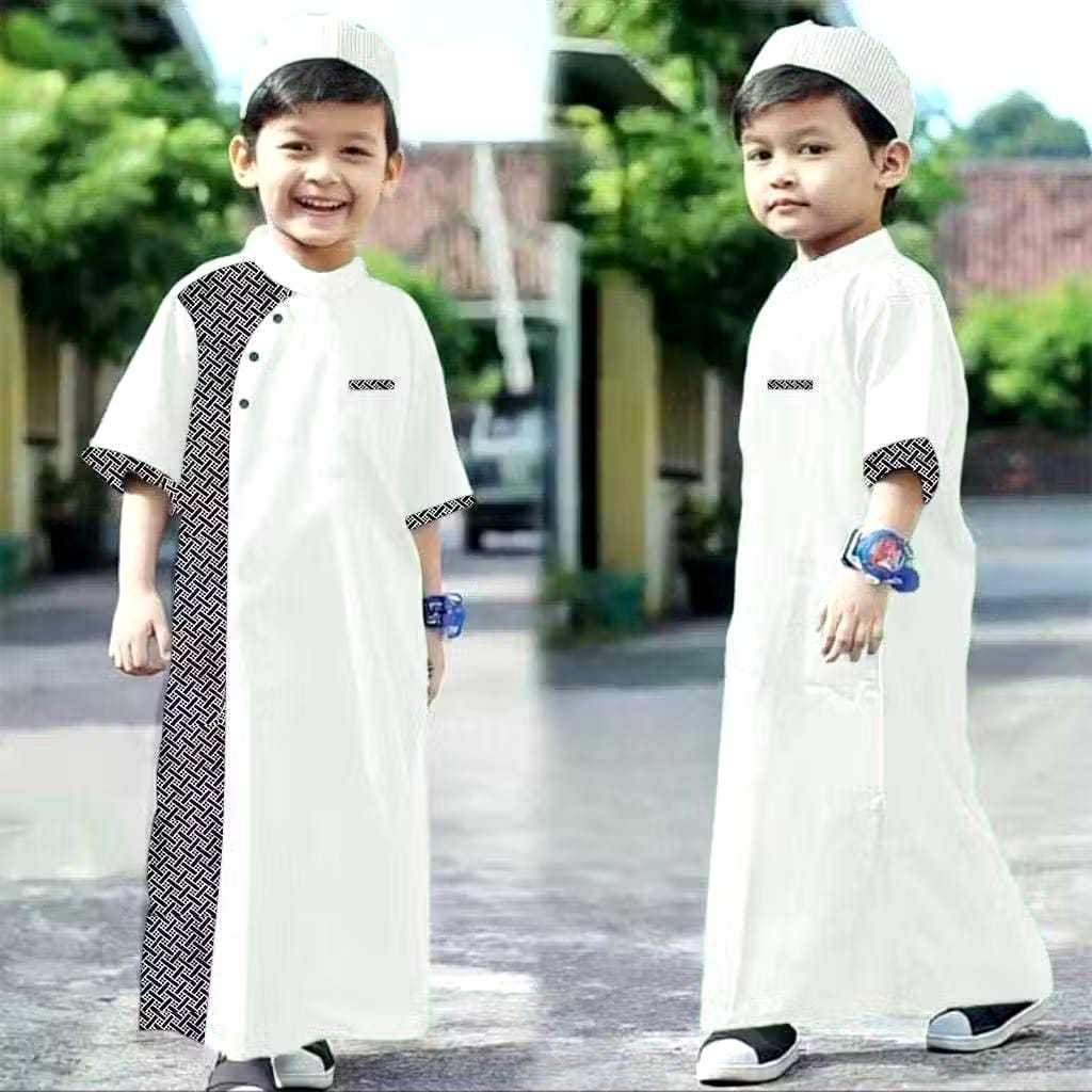 Jual Koko Gamis Anak Laki-laki Terbaru 2025//Baju Koko Jubah Anak Umur ...