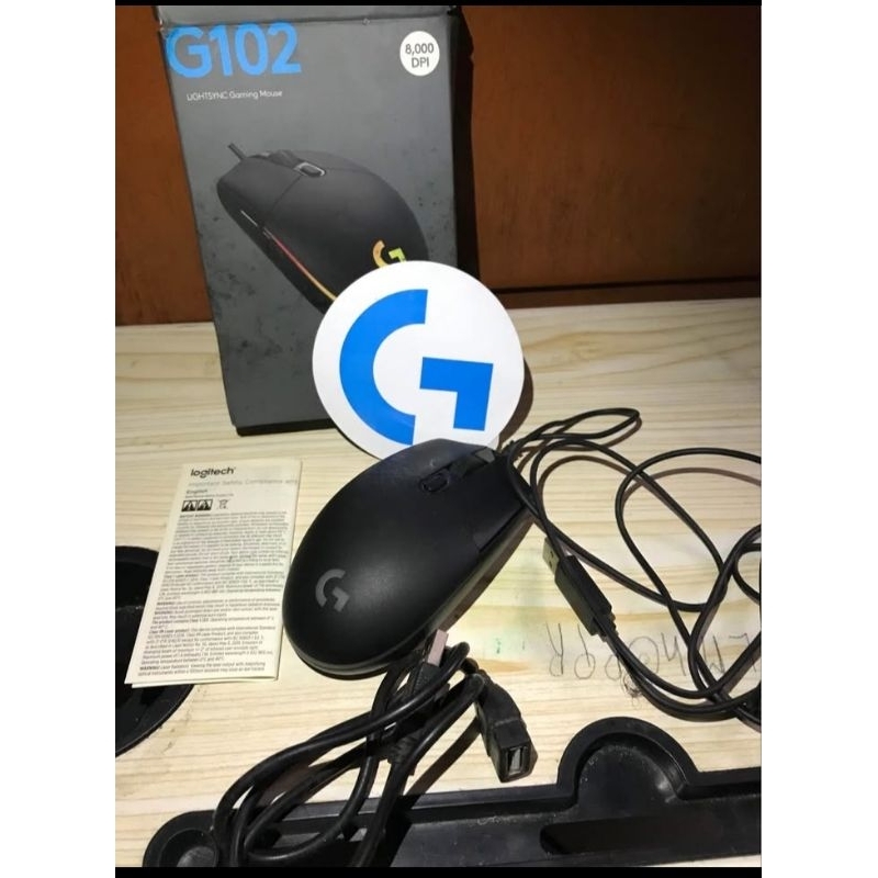 Jual Mouse Baru Logitech G102 Gaming Wired RGB Lightsync with macro ...
