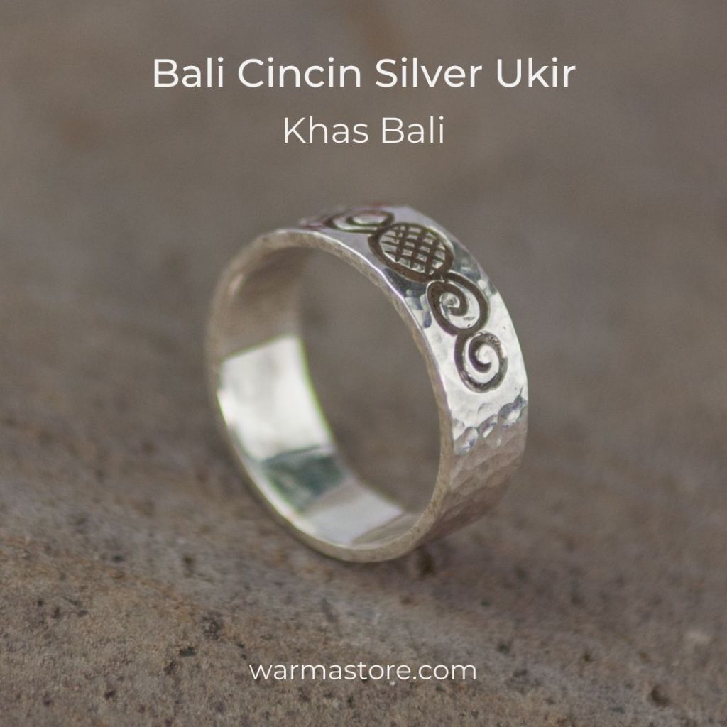 Jual Cincin Perak Ukir Khas Bali | Shopee Indonesia