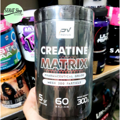 Jual Provus Creatine Matrix 300 gr 60 Serving Unflavored Tanpa Rasa ...