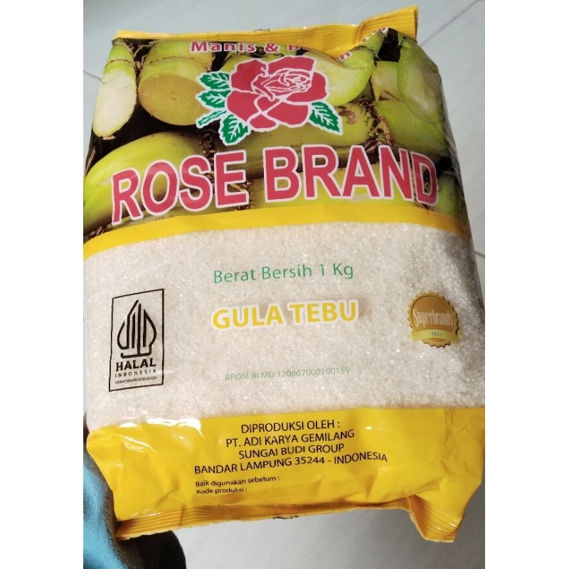 Jual Gula Rose Brand kemasan 1 kg | Shopee Indonesia