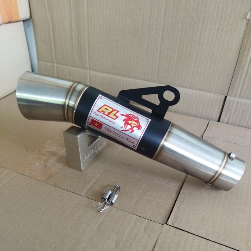 Jual RedLeo Super Open Spec pipe Canister Gp Warior tube type inlet ...