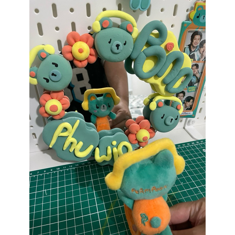 Jual custom clay mirror , kaca clay custom , art clay , clay art ...