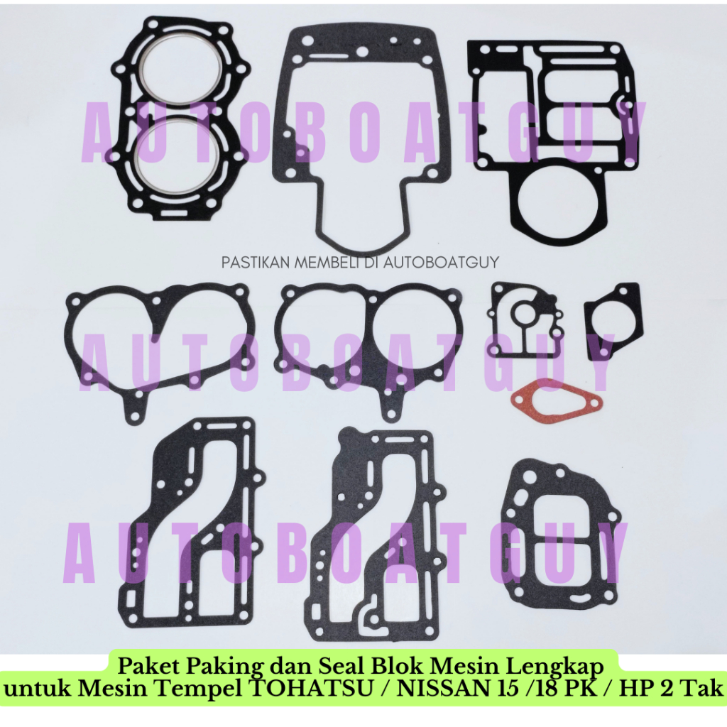 Jual Paket Paking dan Seal Blok Mesin Lengkap untuk Mesin Tempel ...