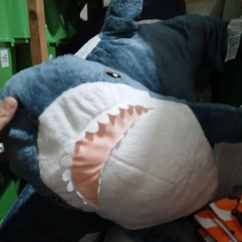 Jual Boneka Ikan Hiu Besar Jumbo P100 Cm Empuk Dan Enak Dipeluk Aman ...