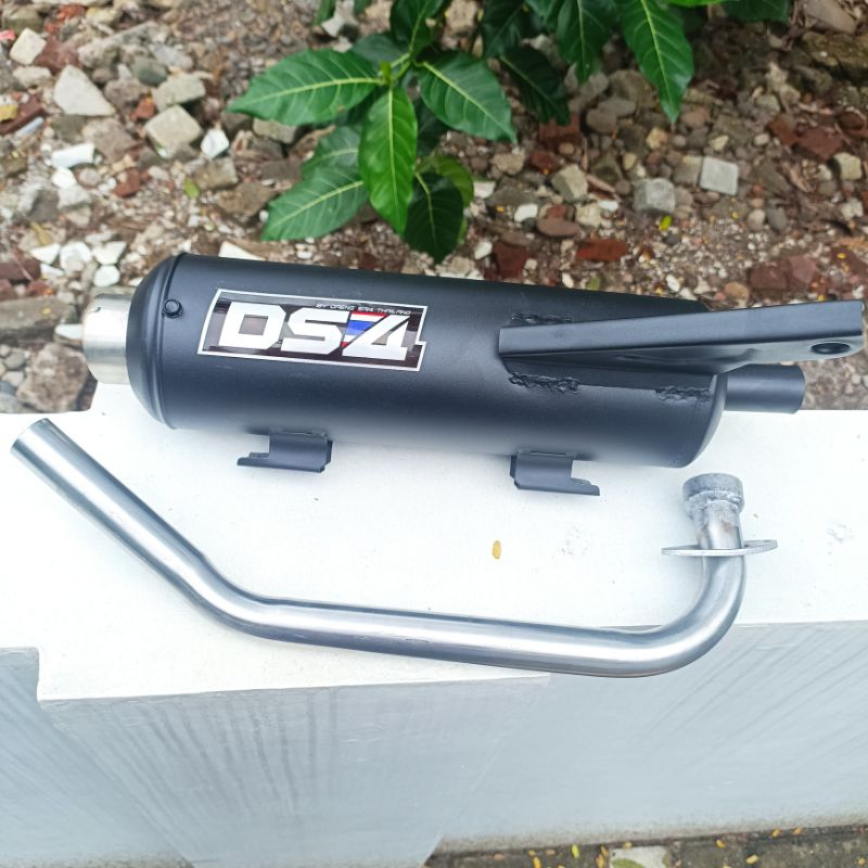 Jual 1set Cutting standar racing Ds4 Exhaust pipe All new beat Soulty ...