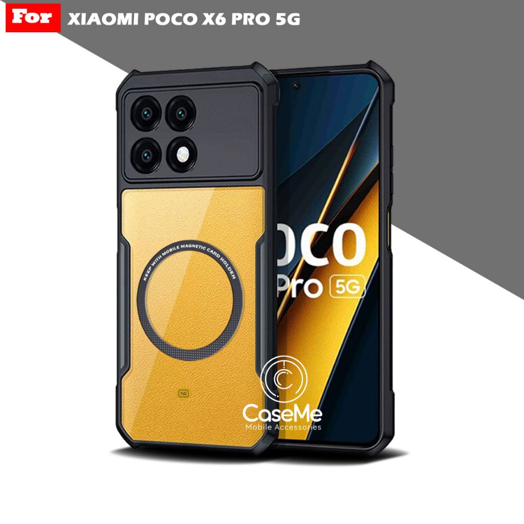 Jual Case Xiaomi Poco X6 Pro 5G Softcase Fushion Magnetic Ring ...