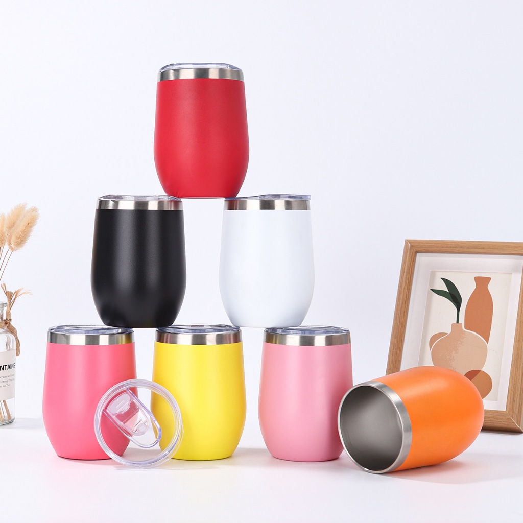 Jual TUMBLER COFFE MUG EGG STAINLESS STEEL TERMOS KOPI&TEH /MUG COFFE ...