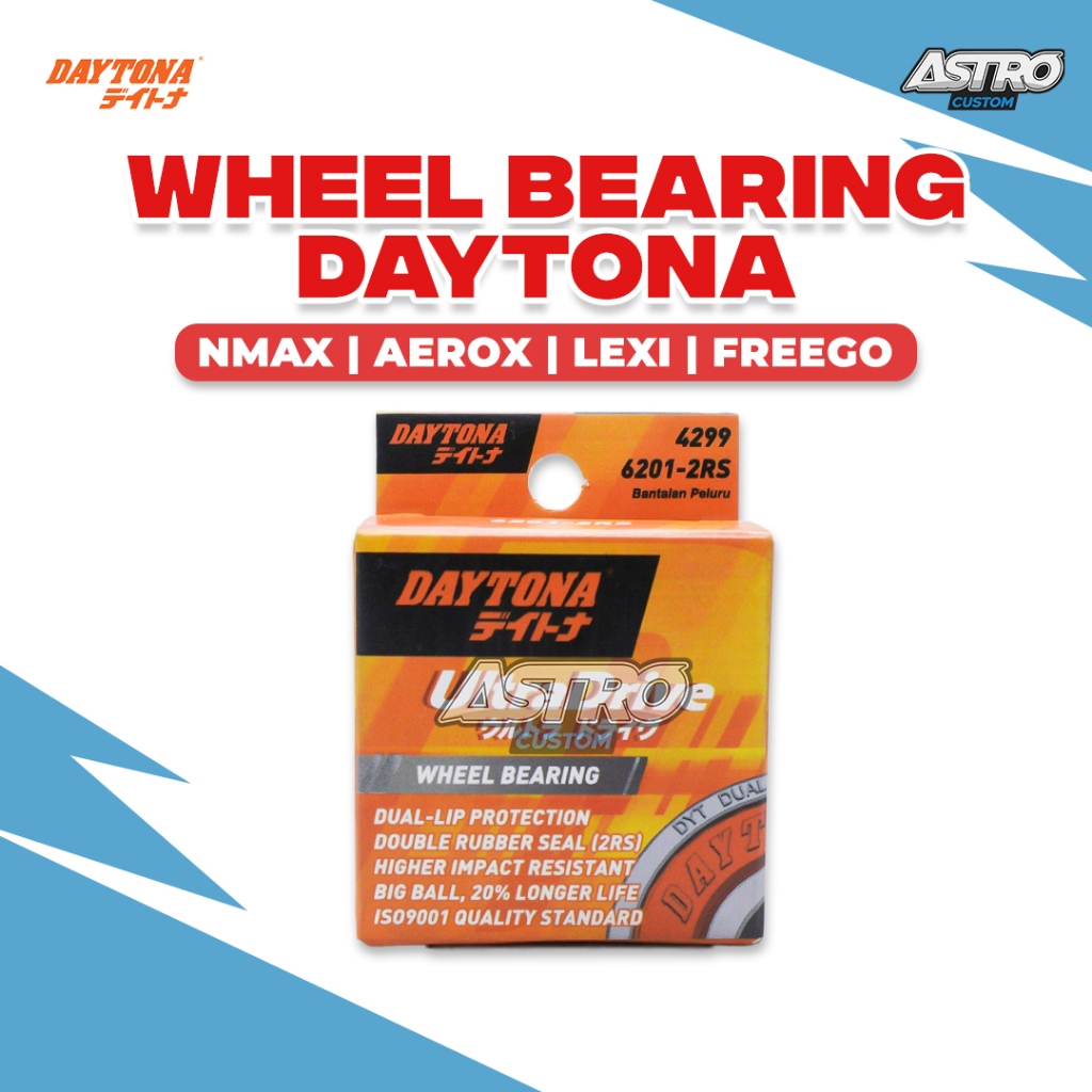 Jual Wheel Bearing Lahar Roda Depan Nmax Aerox Lexi Freego Daytona ...