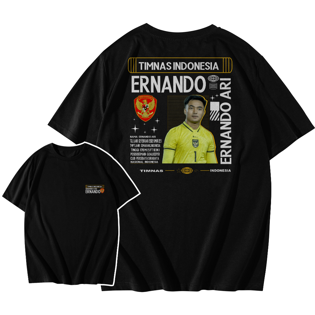 Jual NEW Design Ernando Ari / Timnas Indonesia New Series / Baju ...