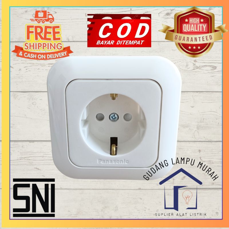 Jual Stop Kontak Panasonic CP WEJP 1121-7 Stop Kontak Panasonic dengan ...