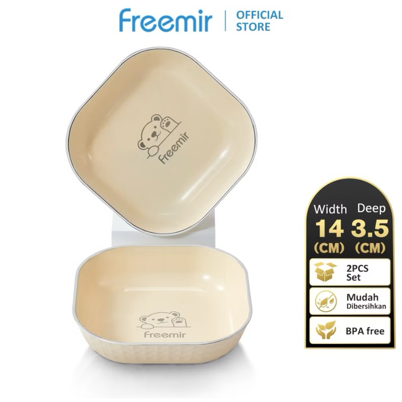Jual R2 Freemir Naturale Set Piring Cantik Piring Buah Piring Serbaguna ...