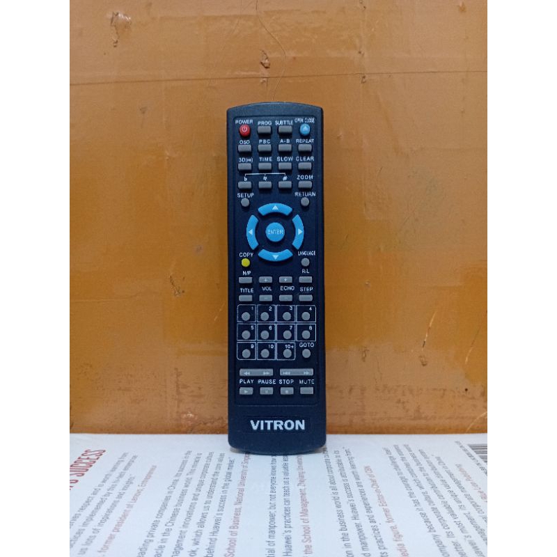 Jual REMOTE DVD PLAYER VITRON ORIGINAL | Shopee Indonesia