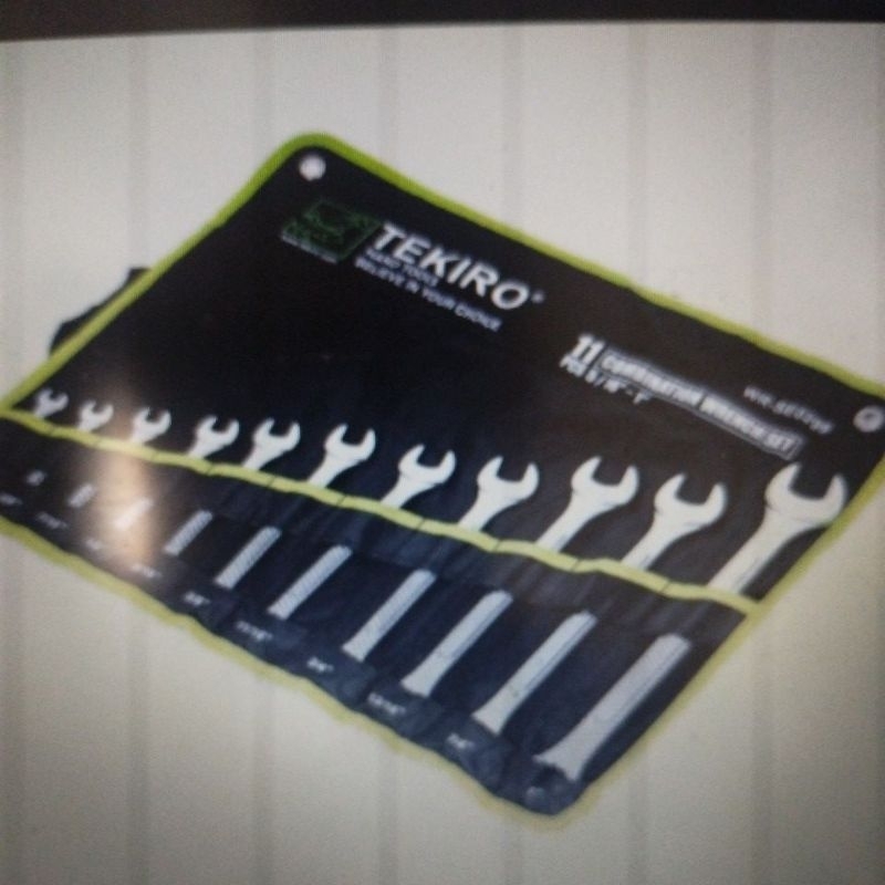 Jual Tekiro set Kunci Ring Pas Type Inci WR- SE0229 5/16 Inch (11 Pcs ...