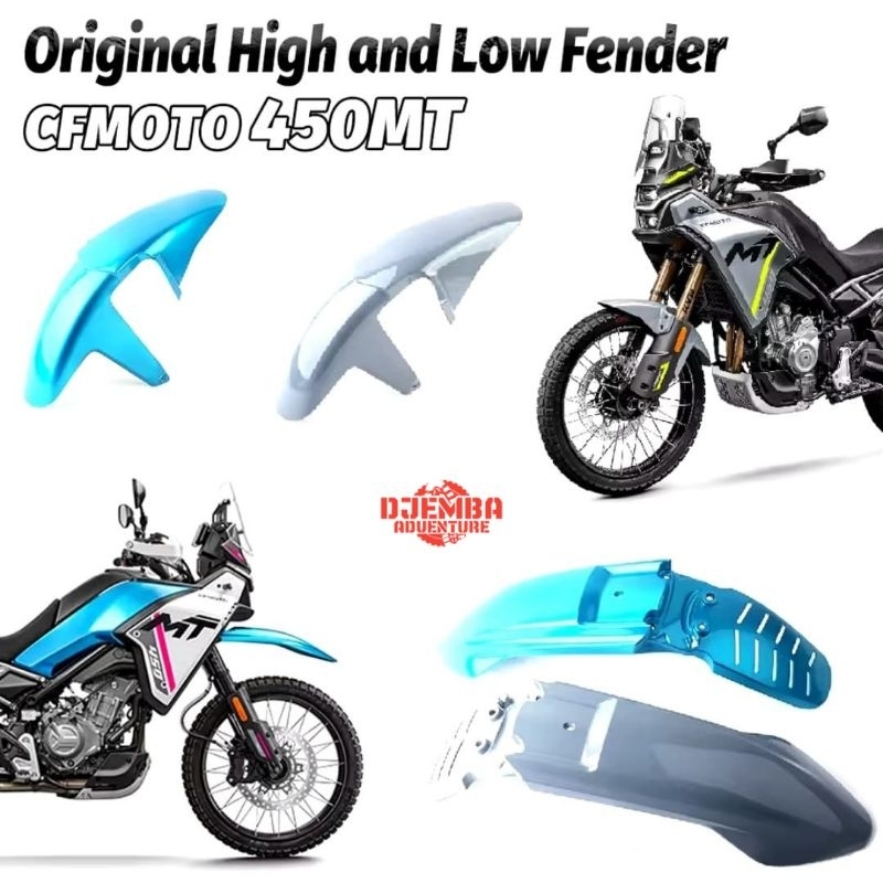 Jual Front Fender original Cfmoto 450 MT spakbor depan high low mud ...